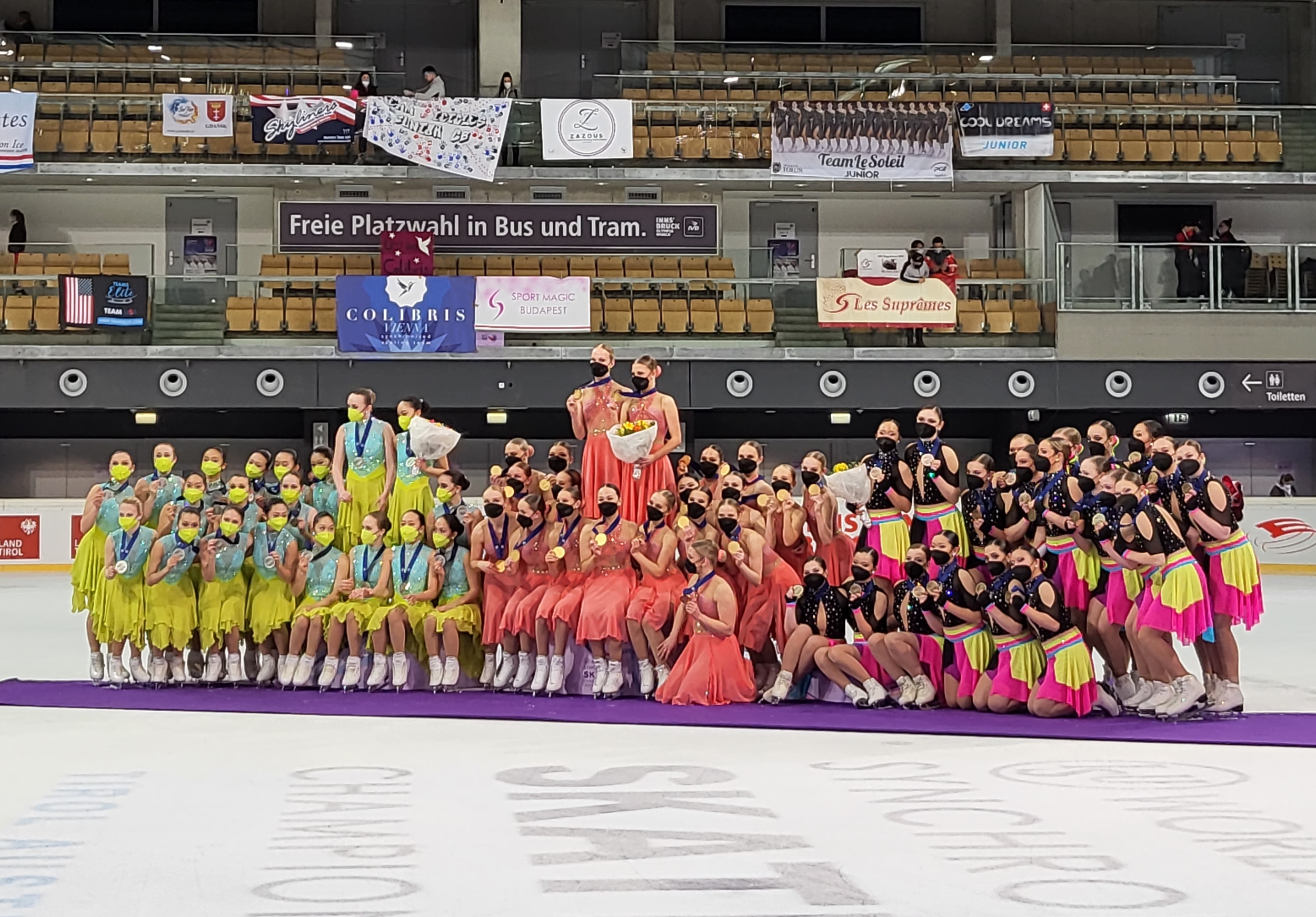 Team Fintastic on muodostelmaluistelun junioreiden maailmanmestari