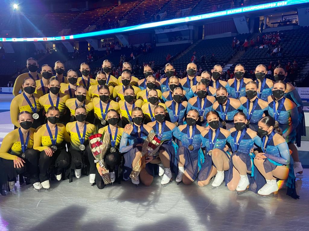 Marigold IceUnity hopealle ja Helsinki Rockettes pronssille MM-kilpailuissa