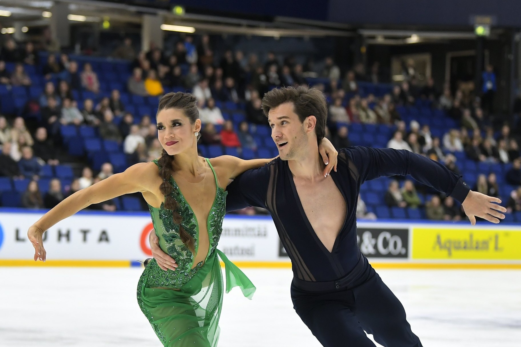 Laurence Fournier Beaudry ja Nikolaj Sørensen arvostavat suomalaisyleisöä