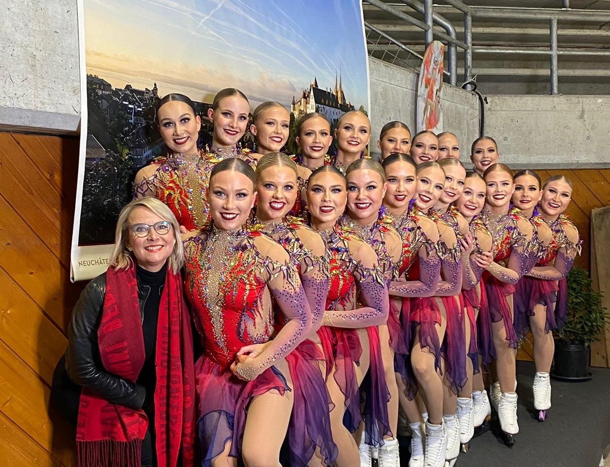 Helsinki Rockettes luisteli voittoon Neuchâtel Trophyssa